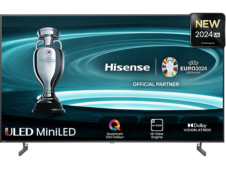 LED TV HISENSE 50U6NQ LED TV (Flat, 50 Zoll / 127 cm, UHD 4K, SMART TV ...