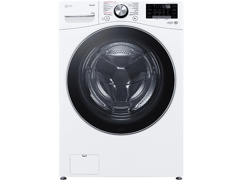 LG LC0R2N2 TurboWash | Wasmachine Voorlader - 20 kg - 1000 rpm - 74 dB ...