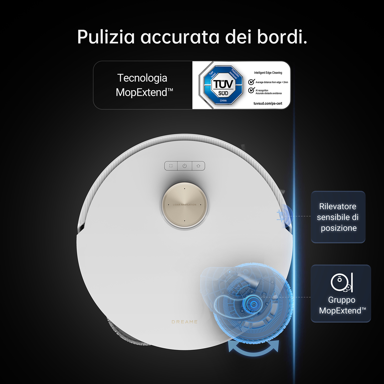 DREAME L20Ultra aspirapolvere robot, 75 W | MediaWorld.it