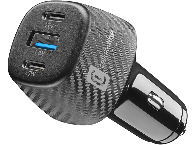 CELLULAR LINE KFZ-Lader MULTIPOWER LAPTOP 103W 2x USB Type-C und 1x ...