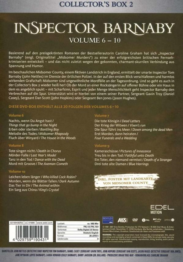 Inspector Barnaby-2((6-10) DVD online kaufen | MediaMarkt