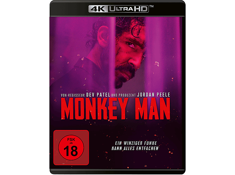 Monkey Man 4K Ultra HD Blu-ray auf 4K Ultra HD Blu-ray online kaufen ...