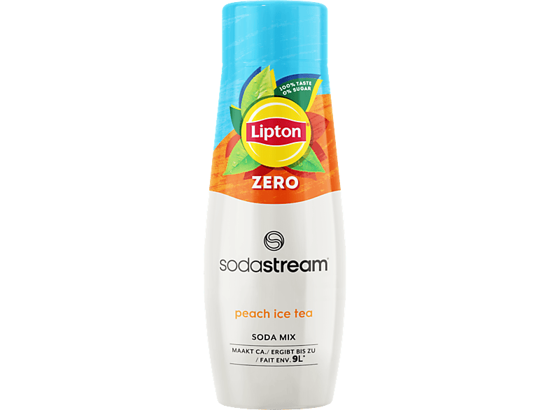 SODASTREAM Siroop Lipton Ice Tea Peach Zero | MediaMarkt
