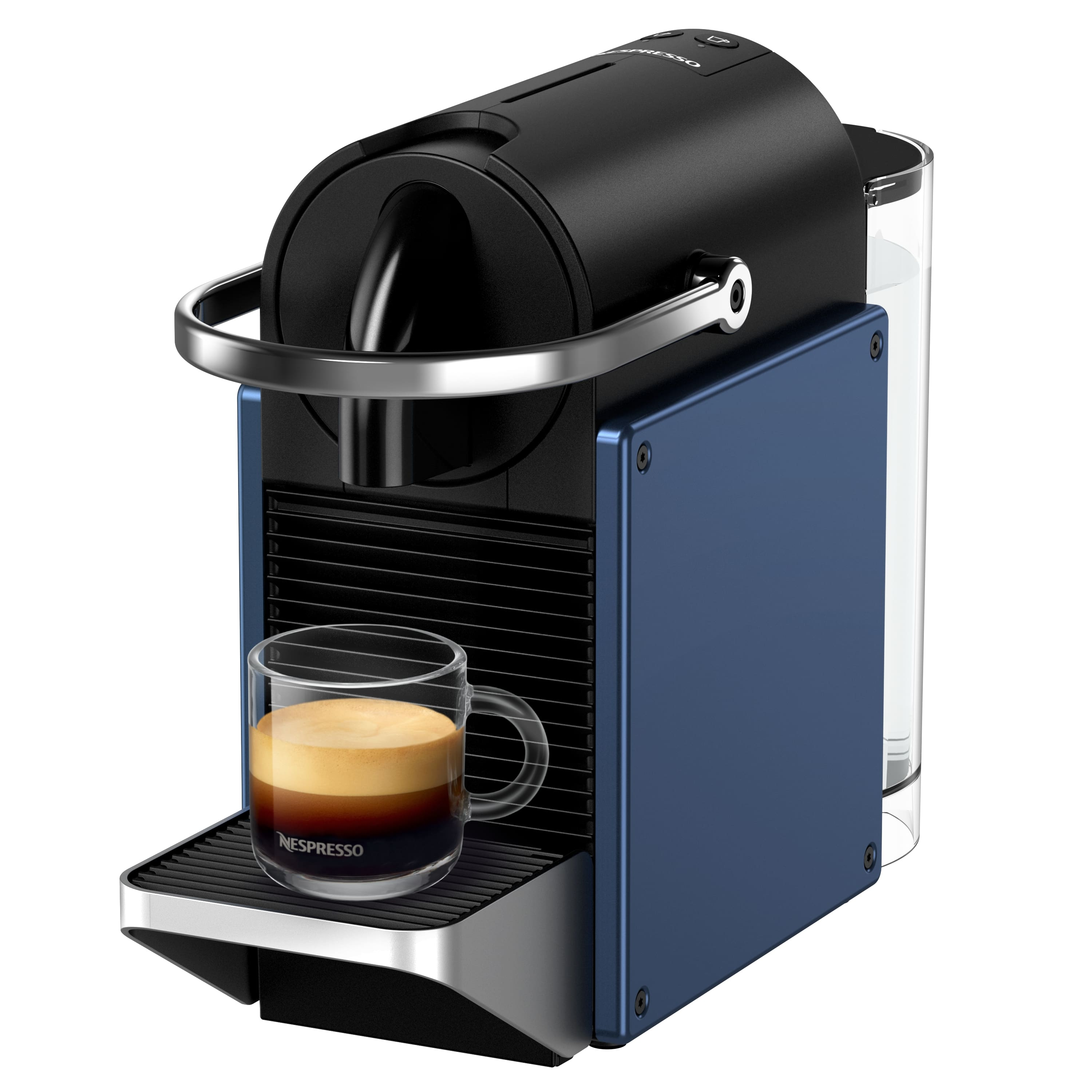 NESPRESSO D62 Pixie Kapsüllü Kahve Makinesi Mavi Fiyat & Özellik | MediaMarkt