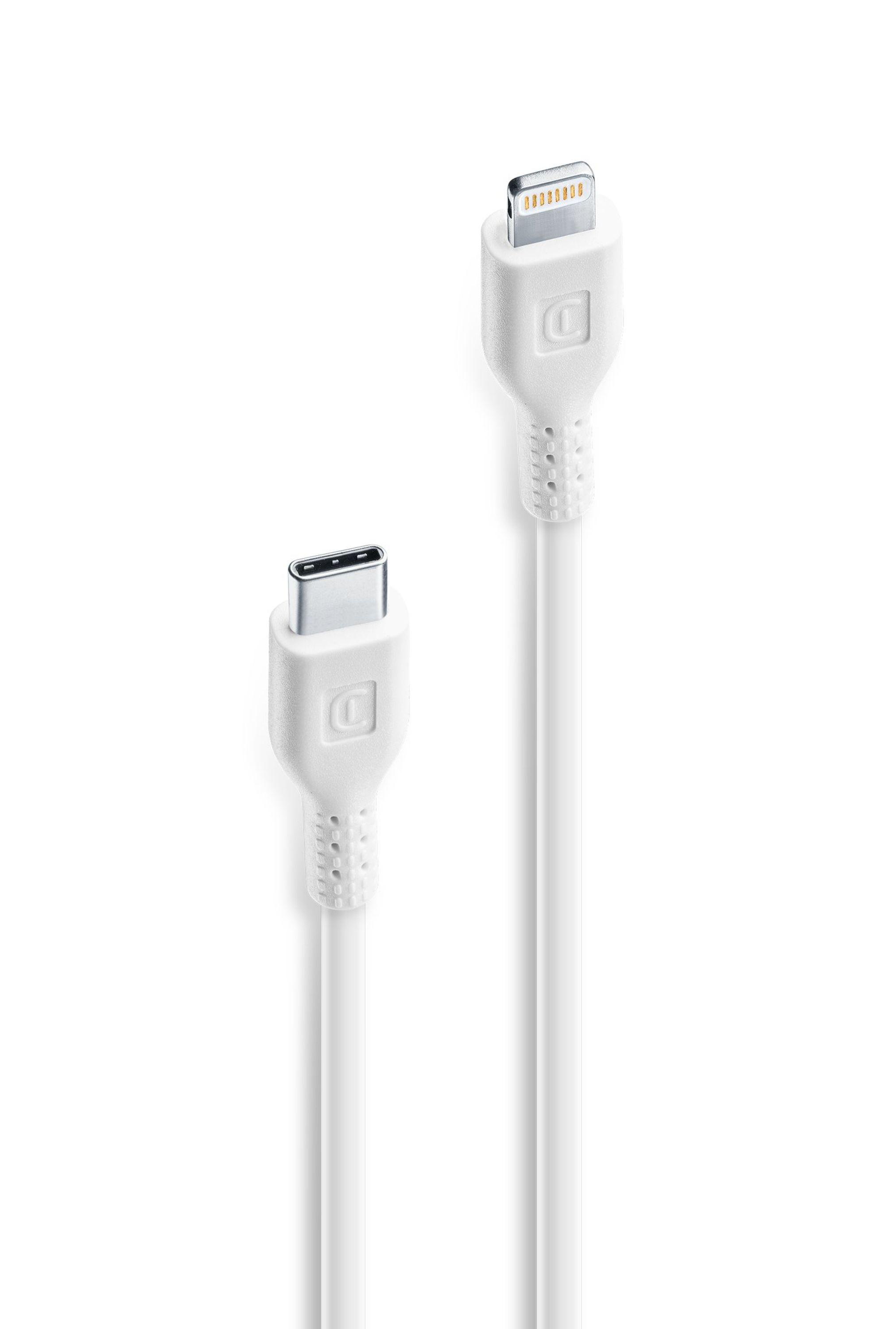 CELLULAR LINE 60694, Datenkabel, 0,6 m, Weiß | SATURN