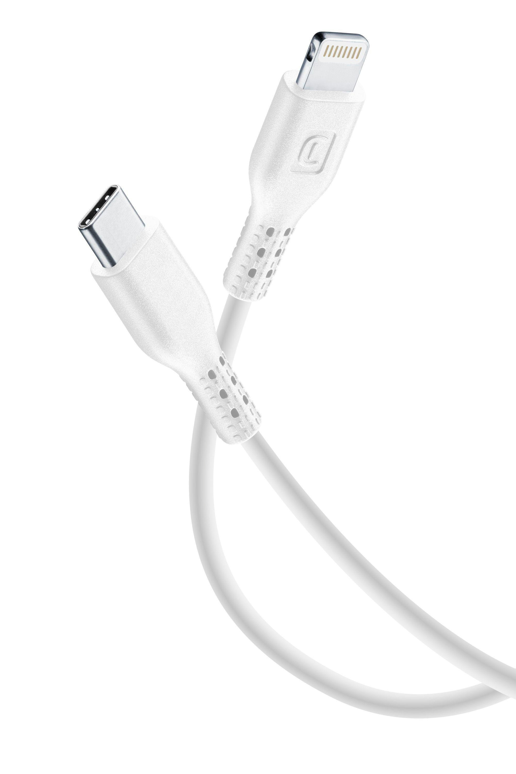 CELLULAR LINE 60694, Datenkabel, 0,6 m, Weiß | SATURN