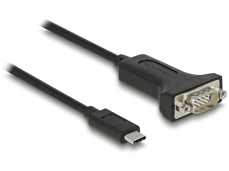 Delock Serial-Adapter USB-C – RS-232 D-Sub 9 Pin mit Muttern 1 m | MediaMarkt