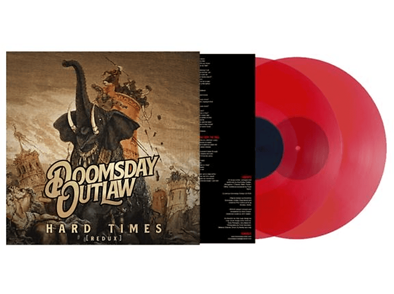 Doomsday Outlaw | Hard Times (Remastered REDUX Version) (Red Vinyl ...