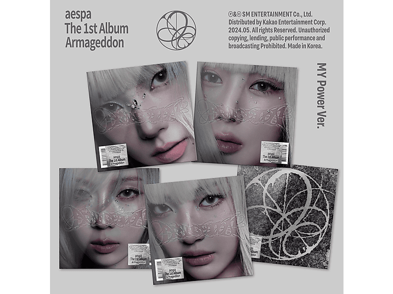 Aespa | Aespa - The 1st Album 'Armageddon' (MY Power Ver.) - (CD) Rock ...
