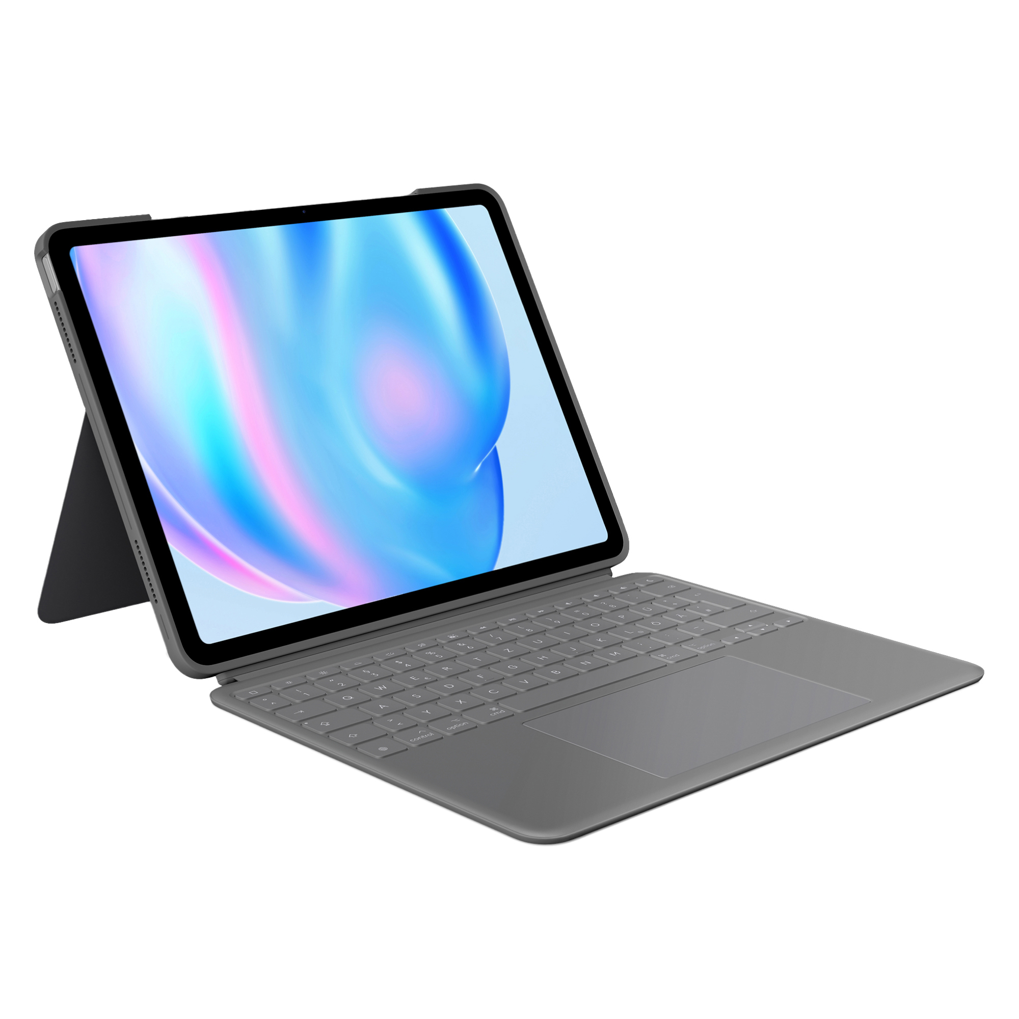 LOGITECH Combo Touch iPad Air 13 Zoll (M2) (2024) Tastatur-Case ...