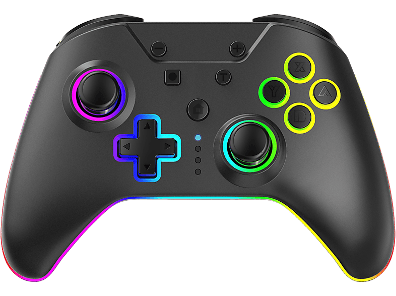 ARMOR3 NuRivalNuRival Light Up Wireless Controller Schwarz für Nintendo ...