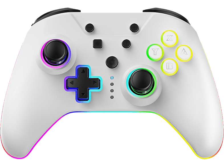 ARMOR3 NuRivalNuRival Light Up Wireless Controller Weiss für Nintendo ...