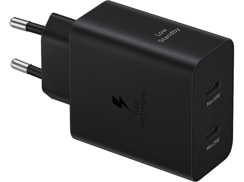 SAMSUNG 50W USB-C Duo Oplader | MediaMarkt