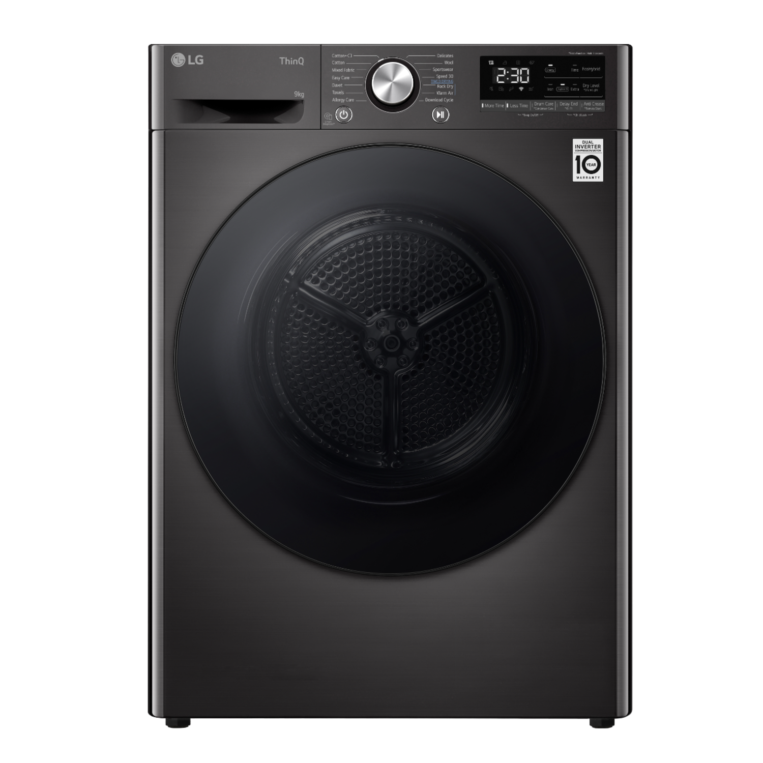 LG RH90V9ZVEN | Warmtepompdroger | 9 kg - 62 dB - Energielabel C kopen ...