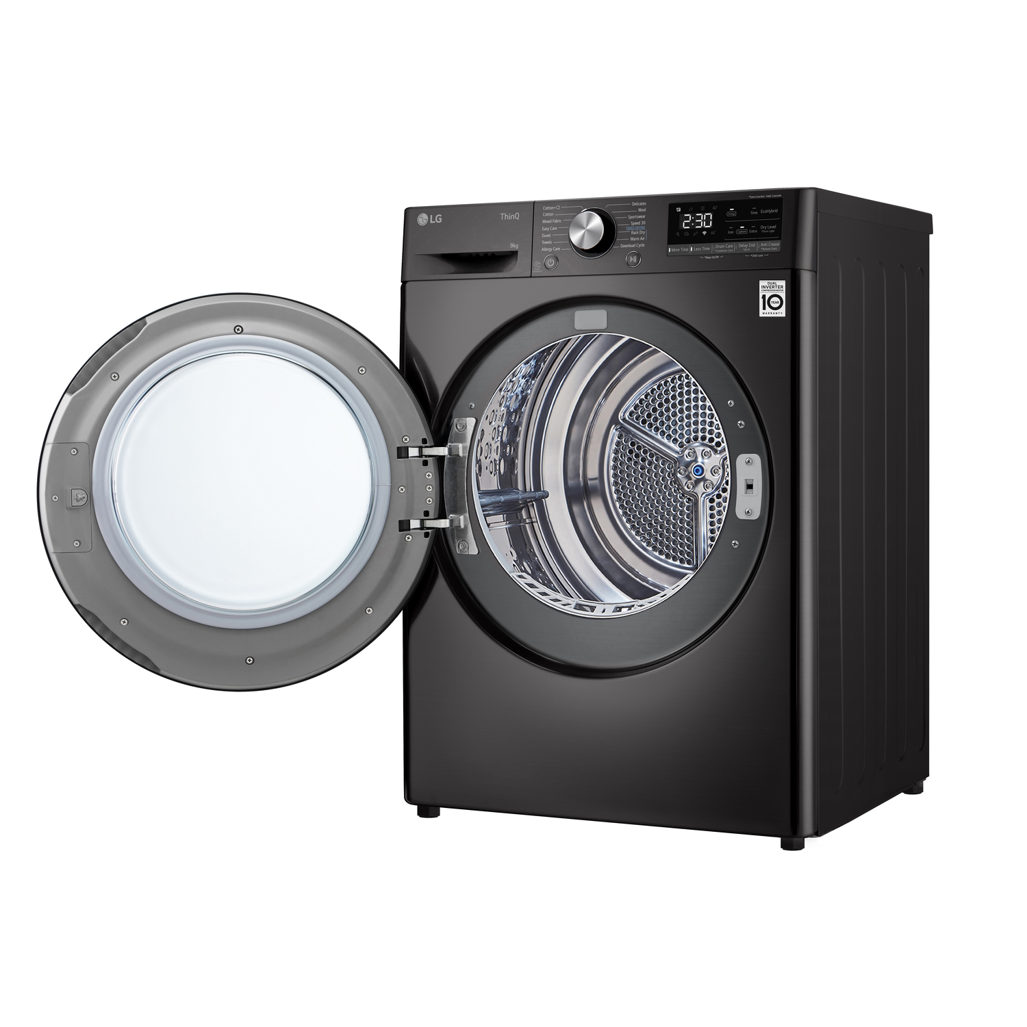 LG RH90V9ZVEN | Warmtepompdroger | 9 kg - 62 dB - Energielabel C kopen ...