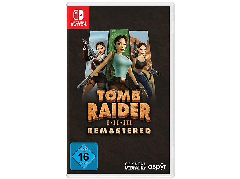 Tomb Raider I-III Remastered Starring Lara Croft | Nintendo Switch ...