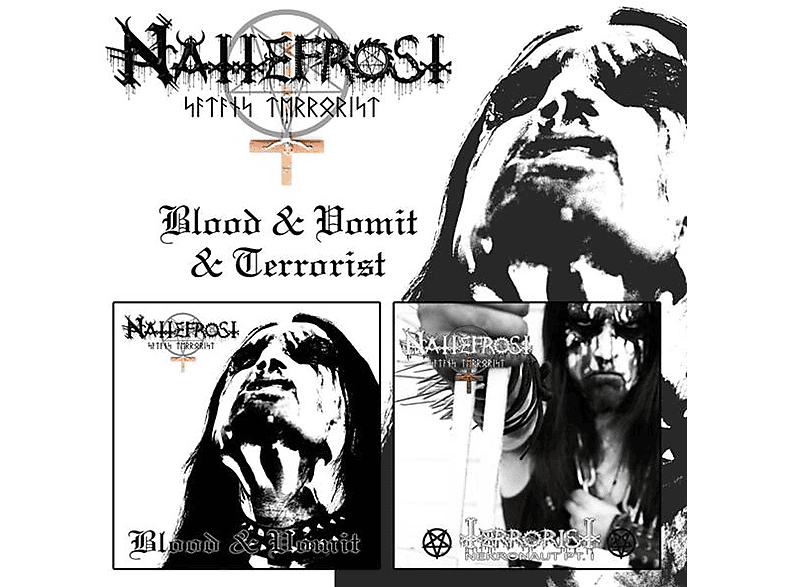 Nattefrost | Blood And Vomit + Terrorist - (CD) | SATURN