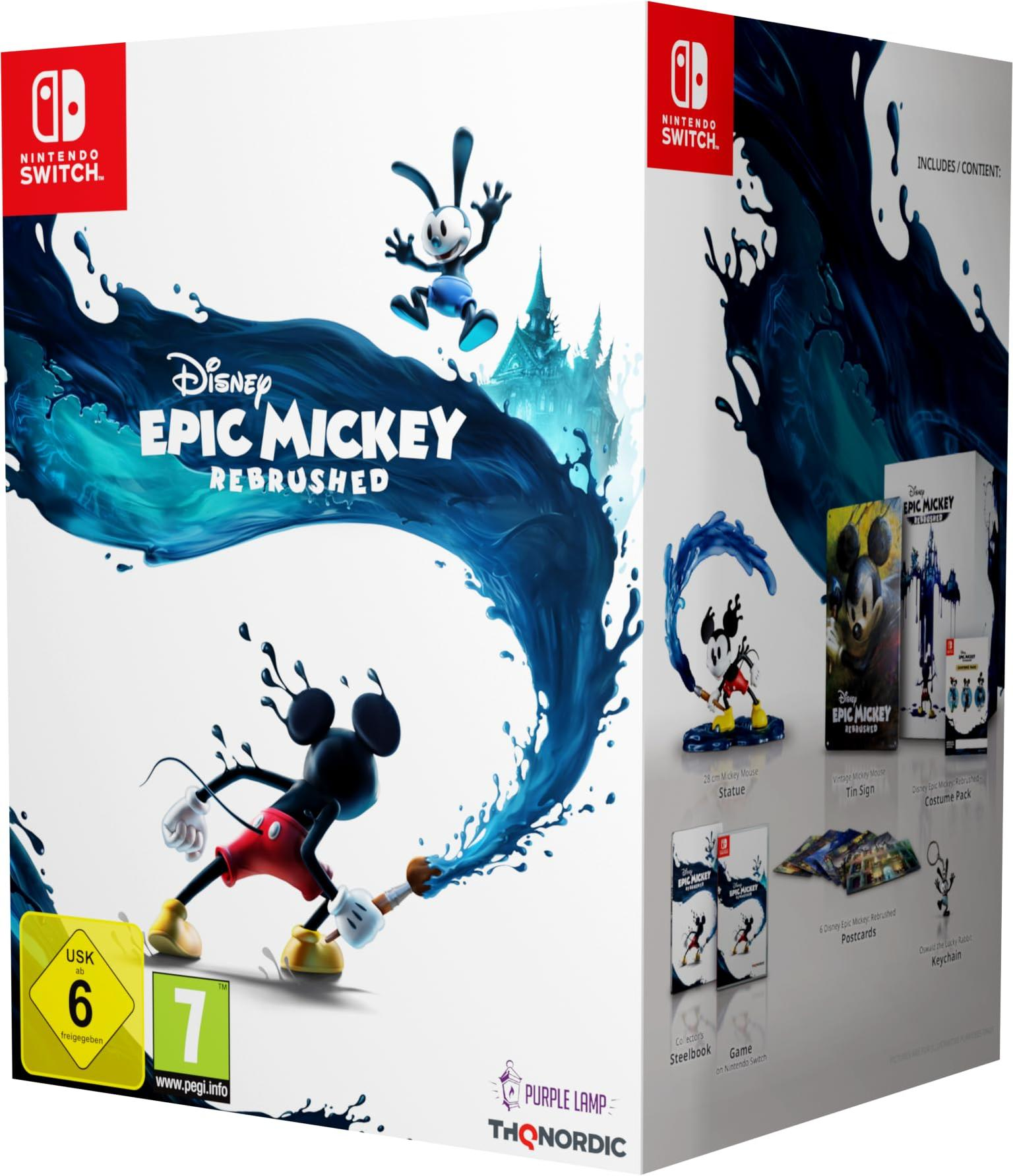 Disney Epic Mickey: Rebrushed | Collector's Edition - [Nintendo Switch ...