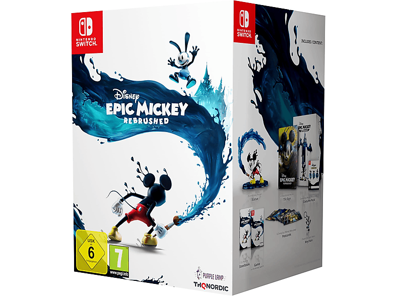 Disney Epic Mickey: Rebrushed | Collector's Edition - Nintendo Switch ...