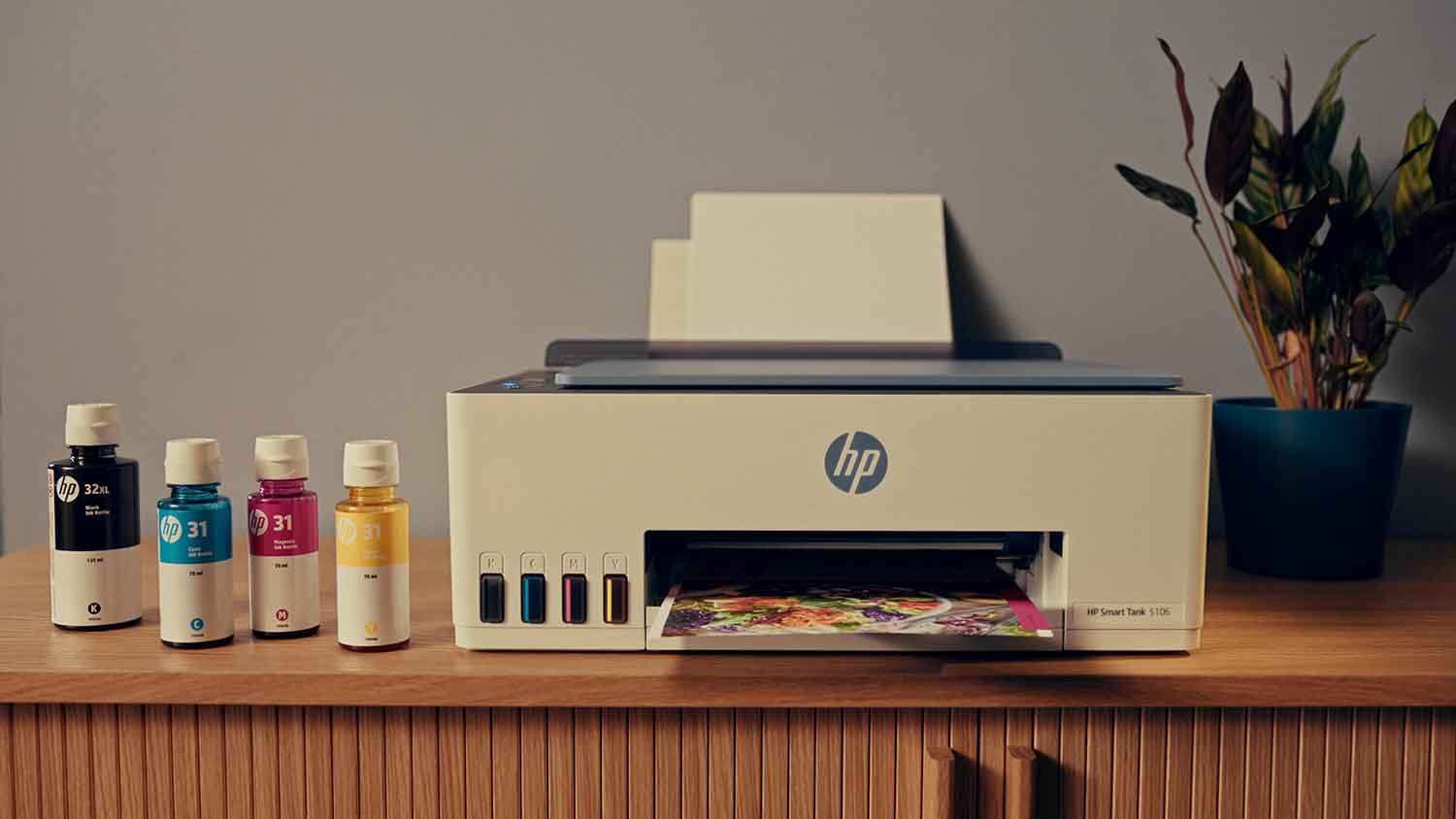 HP Imprimante multifonction Smart Tank 5106 Imprimante multifonction ...