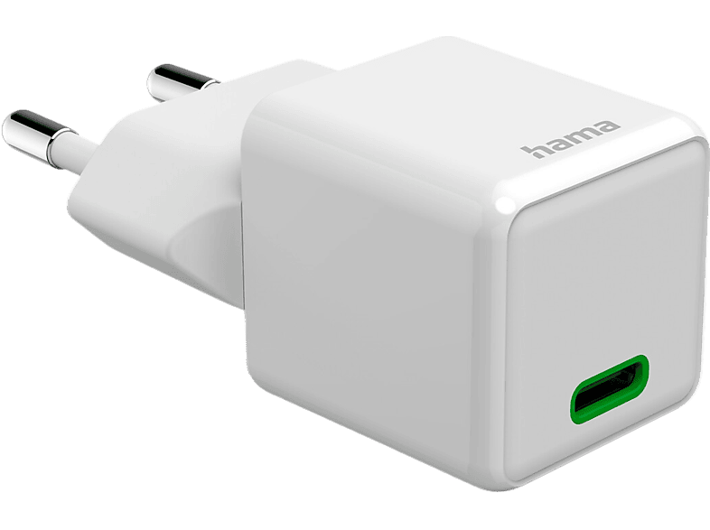 HAMA Oplader Mini USB-C 20W Wit (201980) USB-C-oplader