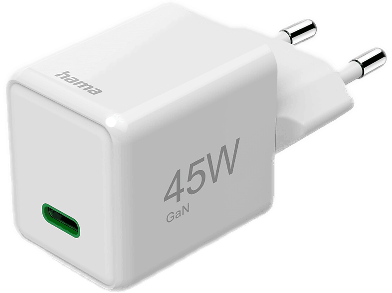 HAMA Oplader Mini USB-C 45W Wit (201983) USB-C-oplader