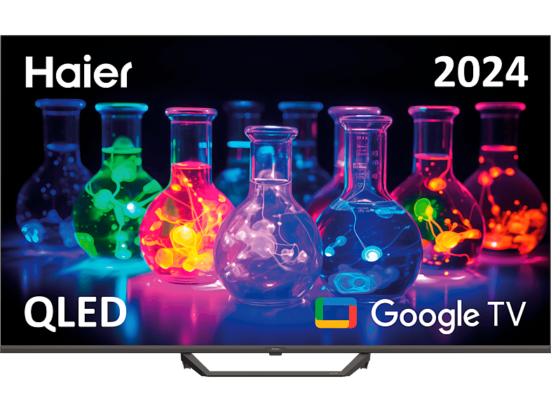 TV QLED 55" | Haier S80E Series H55S80EUX, Smart TV (Google TV), HDR 4K ...