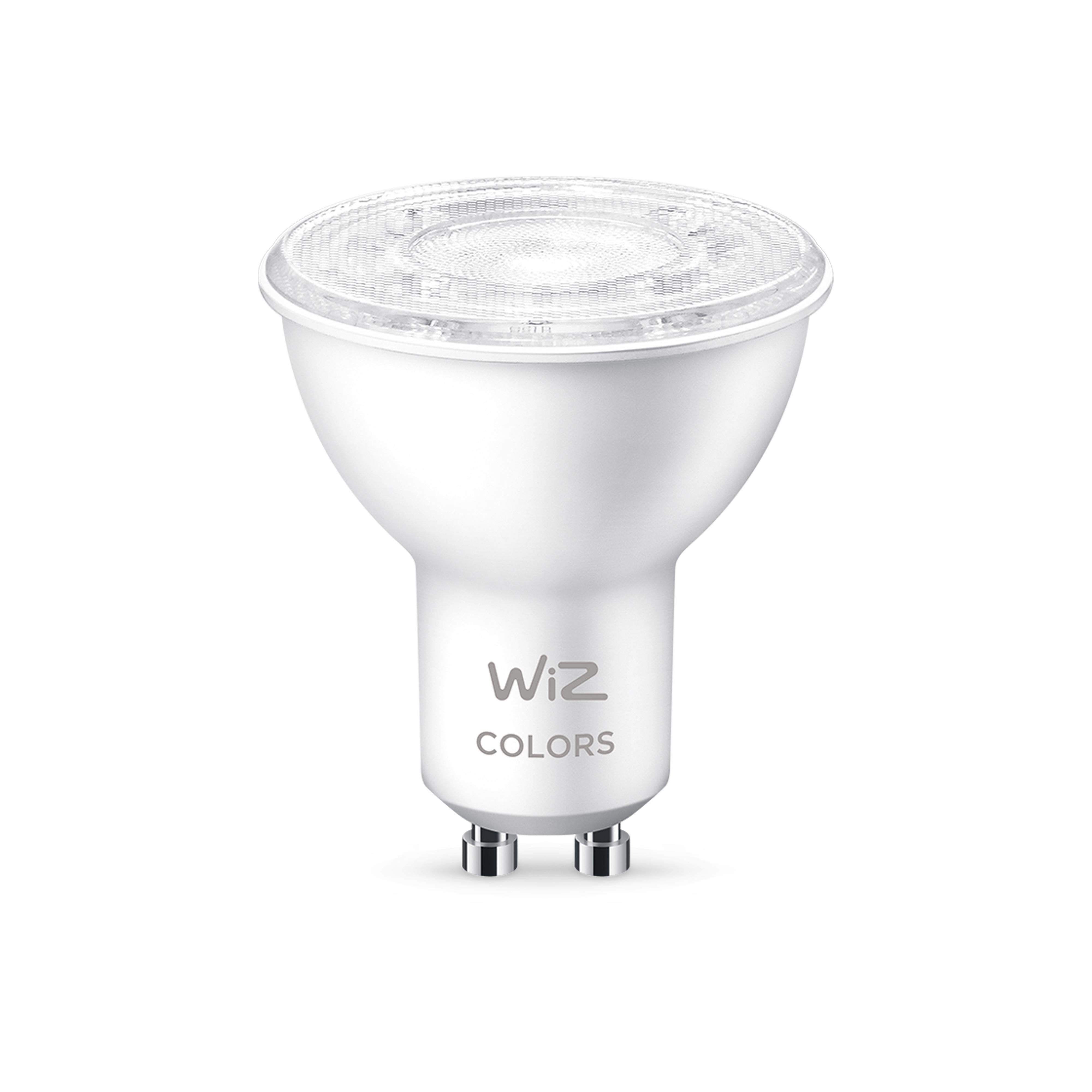 WIZ GU10 Tunable White & Color Smarte Glühbirne 16 Mio. Farben + RGB ...
