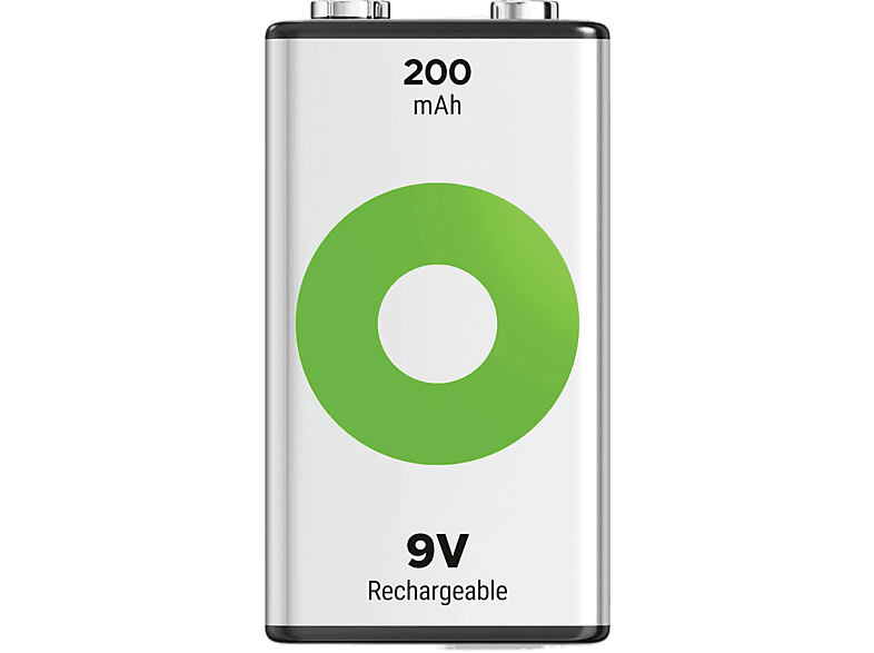 GP BATTERIES Batterij 9V Recyko 200mAh 8.4V (GPRCK20R8H710C1) | MediaMarkt