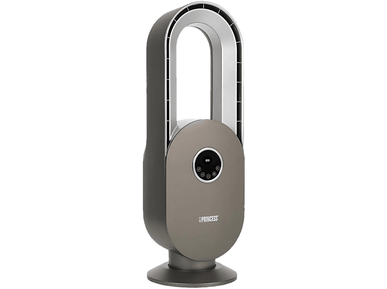 PRINCESS 351500 Flügelloser Ventilator Silber Metallic (45 W) | MediaMarkt