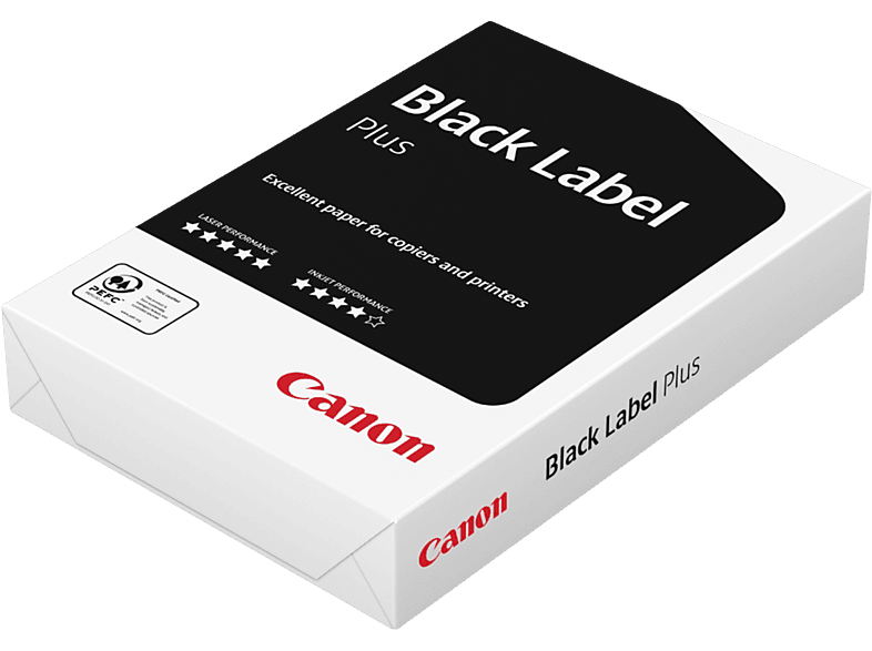 CANON Black Label Plus | 500 vel - A4-papier A4 500 | MediaMarkt