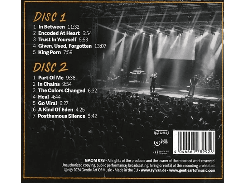 Sylvan | Back To Live (2CD-Digisleeve) - (CD) | MediaMarkt