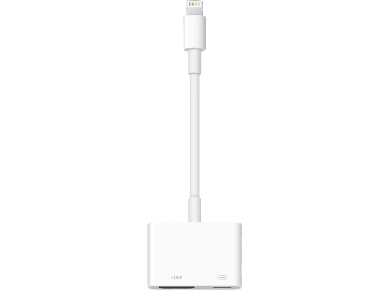 APPLE Lightning Digital AV Adapter, Weiß | SATURN