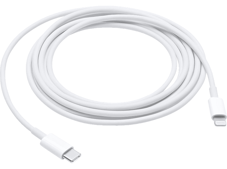 APPLE USB‑C auf Lightning Kabel (2 m) Ladekabel, Weiß | MediaMarkt