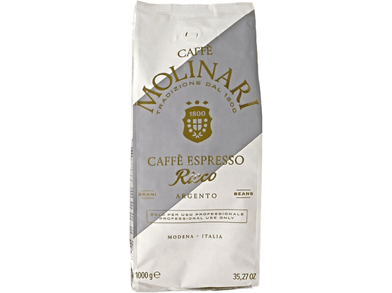 Kawa MOLINARI Espresso Ricco 1kg | sprawdź cenę i opinie w MediaMarkt