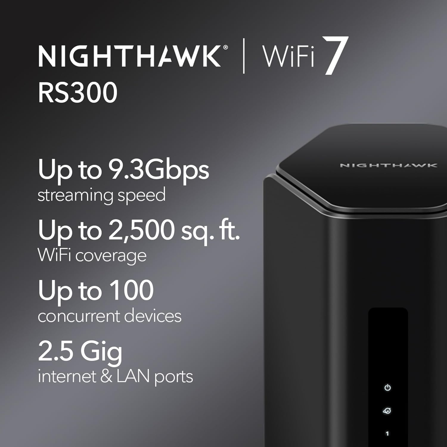 NETGEAR WLAN-Router Nighthawk RS300 BE9300, WiFi 7, Tri-Band | MediaMarkt