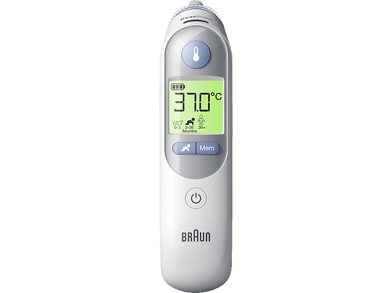 BRAUN ThermoScan 7 Infrarot Ohrthermometer Messart im Ohr MediaMarkt