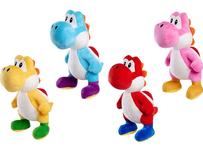 SIMBA TOYS Nintendo Super Mario Bunte Yoshi´s Plüsch, 20 cm Plüschfigur ...