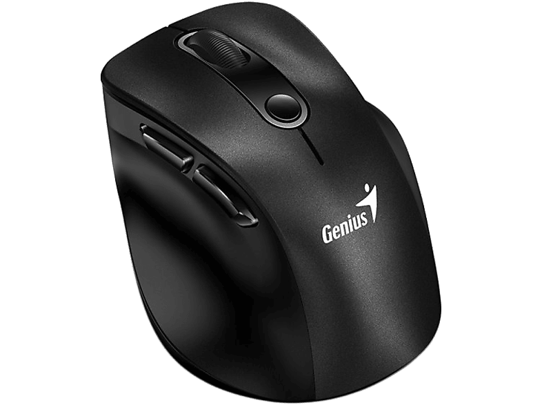 GENIUS Ergo 9000S vezeték nélküli mini egér, Bluetooth + 2,4GHz, fekete ...