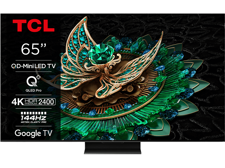 TCL 65C765 QD-MiniLED Google 65" TV Smart 4K (2024) | MediaMarkt