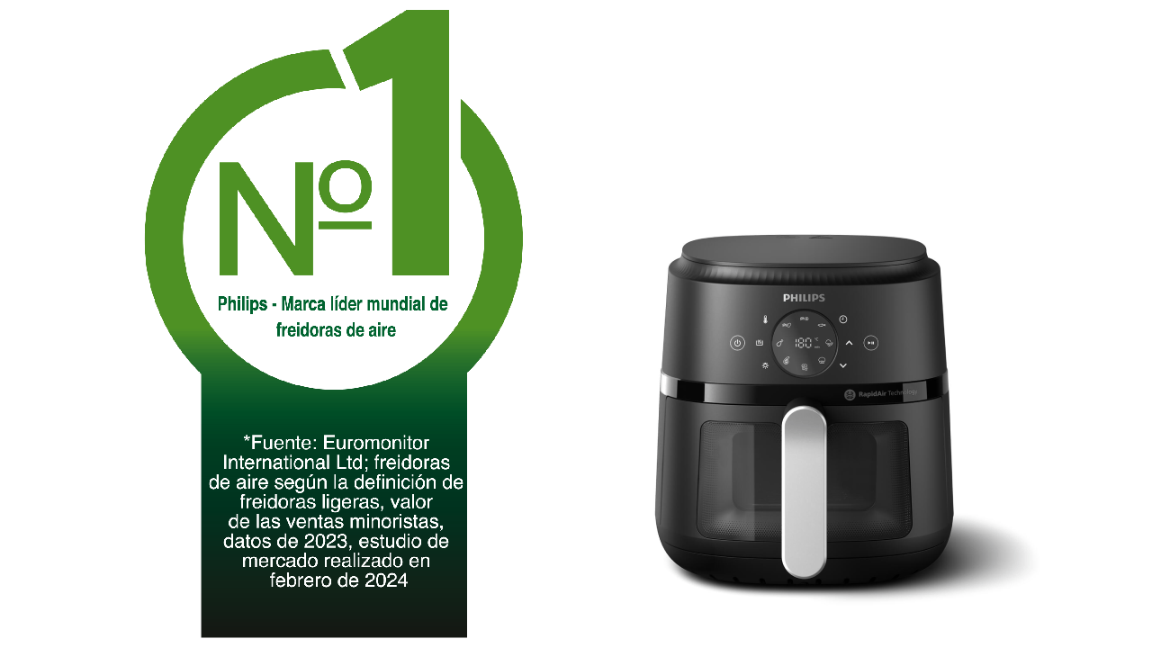 Freidora de aire – Philips Airfryer NA221/00, Con ventana, 4.2 L, 1500W ...