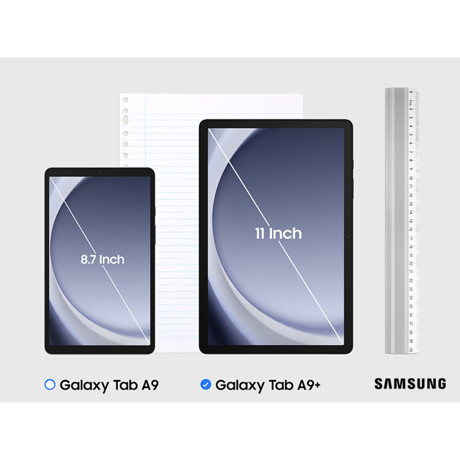 SAMSUNG Galaxy Tab A9+ (2025) | 11 inch | 128 GB - Graphite - Wifi ...