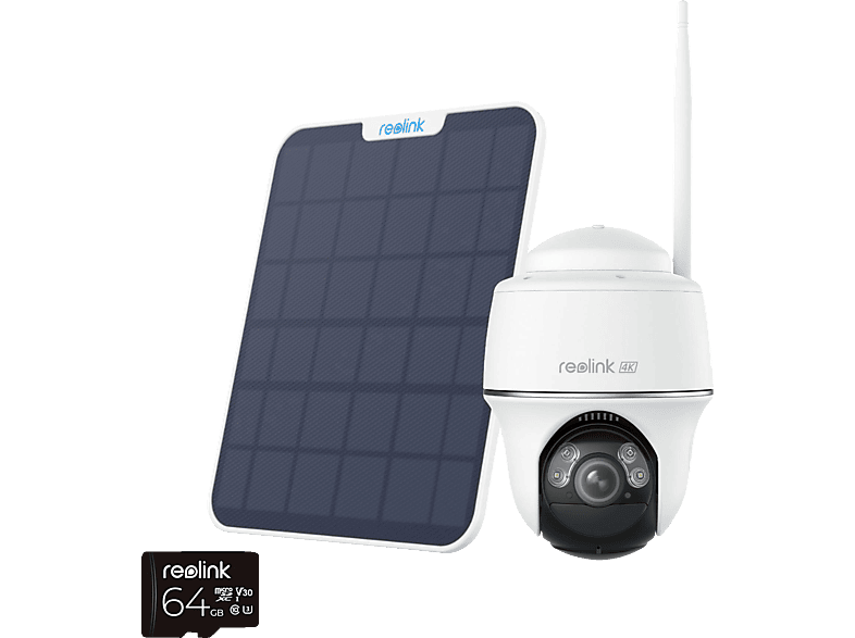 REOLINK Argus Series B440 4K PT Solar Akku WLAN, Überwachungskamera ...