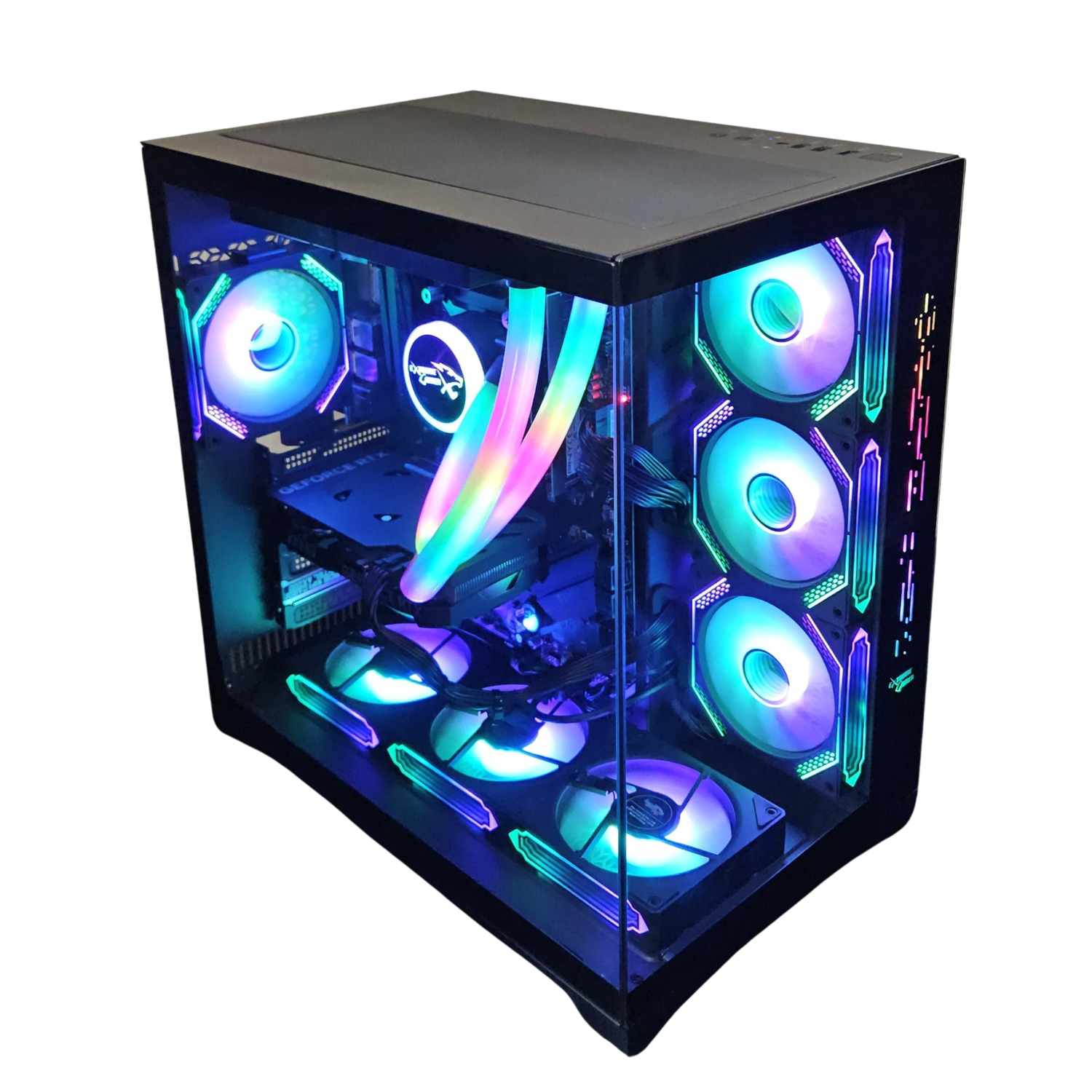 EXTREMEGAMER X EDITION LEVEL 4 Zwart | AMD Ryzen 7 - 32 GB - 1 TB ...