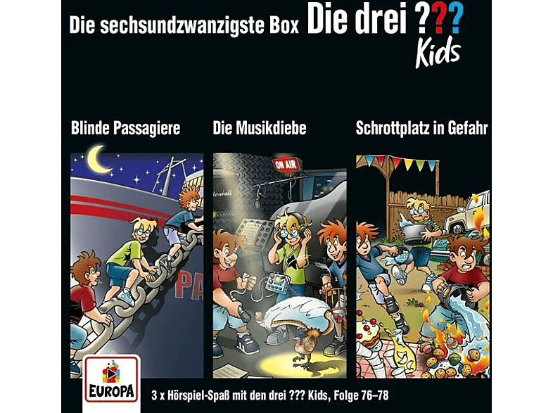 Die Drei ??? Kids Die Drei ??? Kids | 26./3er Box- Folgen 76 - 78 - (CD ... Die Drei ??? Kids Die Drei ??? Kids | 26./3er Box- Folgen 76 - 78 - (CD ...
