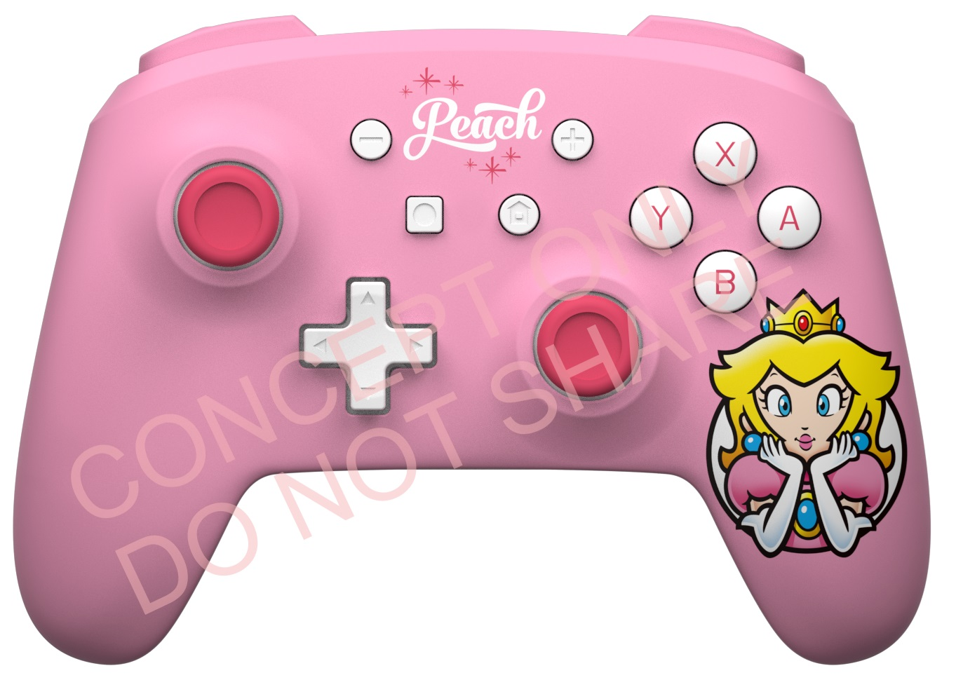 POWERA Princess Peach-Rosa Controller Mehrfarbig für Nintendo Switch ...
