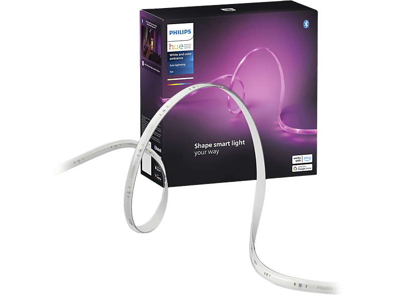 PHILIPS HUE Solo Lightstrip 5 meter | Wit en Gekleurd Licht - Ledstrip ...
