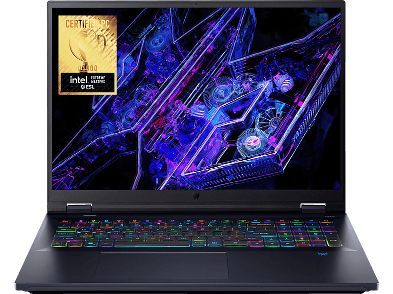 ACER Predator Helios 18 (PH18-72-90GW) mit 250 Hz Display mit RGB ...