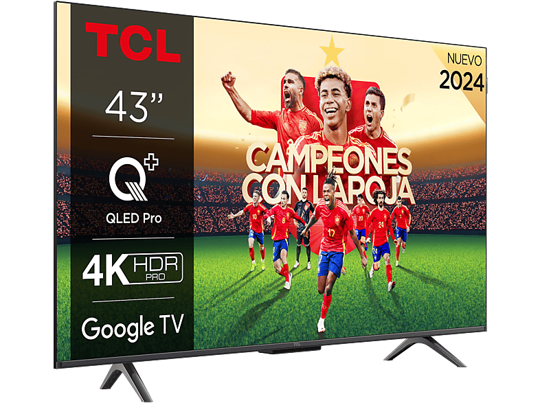 REACONDICIONADO Seminuevo Muy bueno TV QLED 43" | TCL 43C655, UHD 4K, AiPQ PRO, QLEDPRO, Dolby ...
