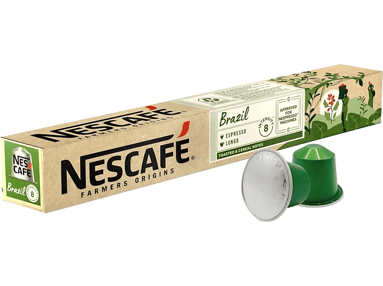NESTLÉ Nescafé Farmers Origins Brazil kapszula Nespresso®-hoz, 10 db ...